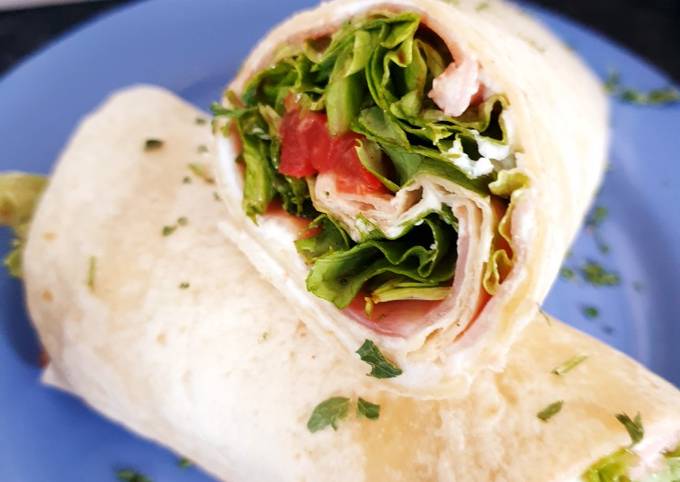 Wrap jambon chèvre de Stef Fanny - Cookpad