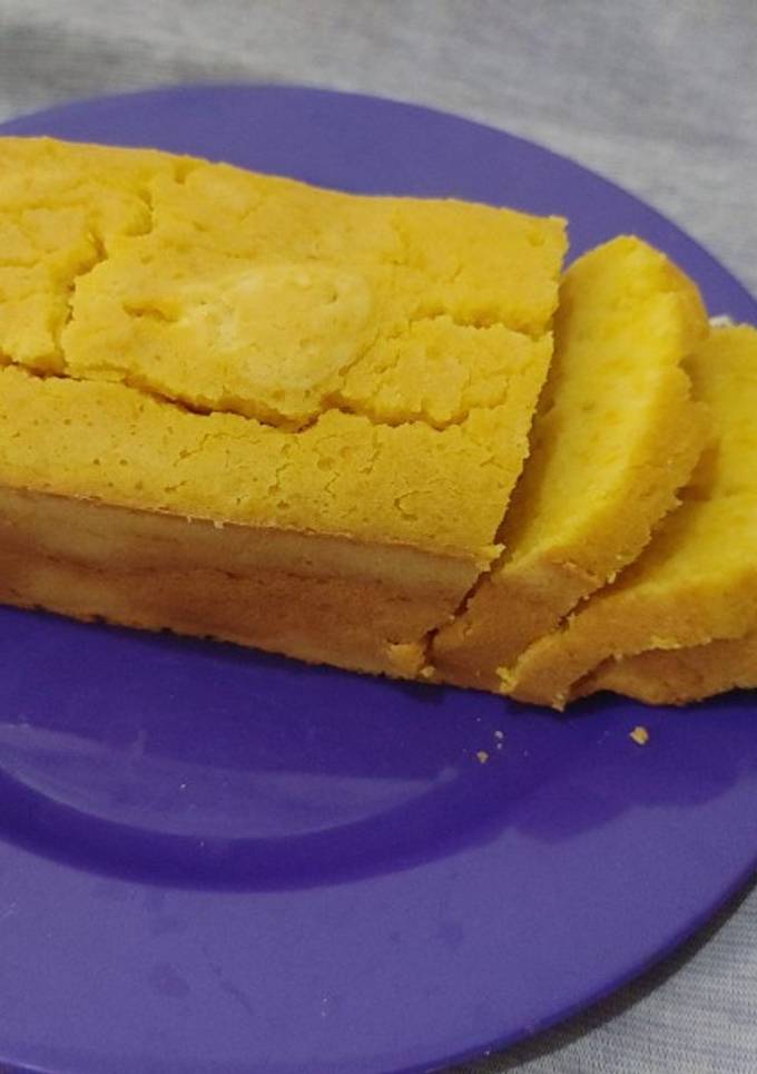 Resep Bolu labu kuning panggang teflon oleh Khawla Shezan - Cookpad