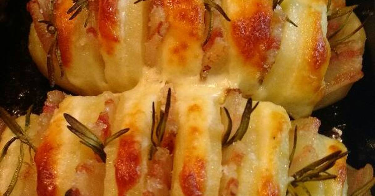 Papas Hasselback Receta de Javier Roblero - Cookpad