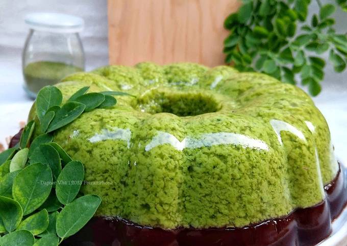 Resep Puding Lumut Daun Kelor Coklat oleh Dapoer VHA - Cookpad
