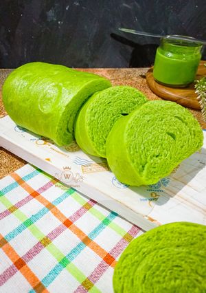 Resep Roti Kukus Pontianak Pandan oleh pawon mommy najam - Cookpad