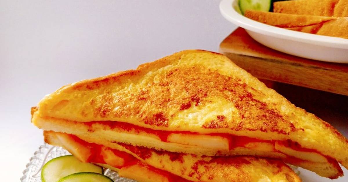 Resep Savoury French Toast oleh Nay's Kitchen - Cookpad
