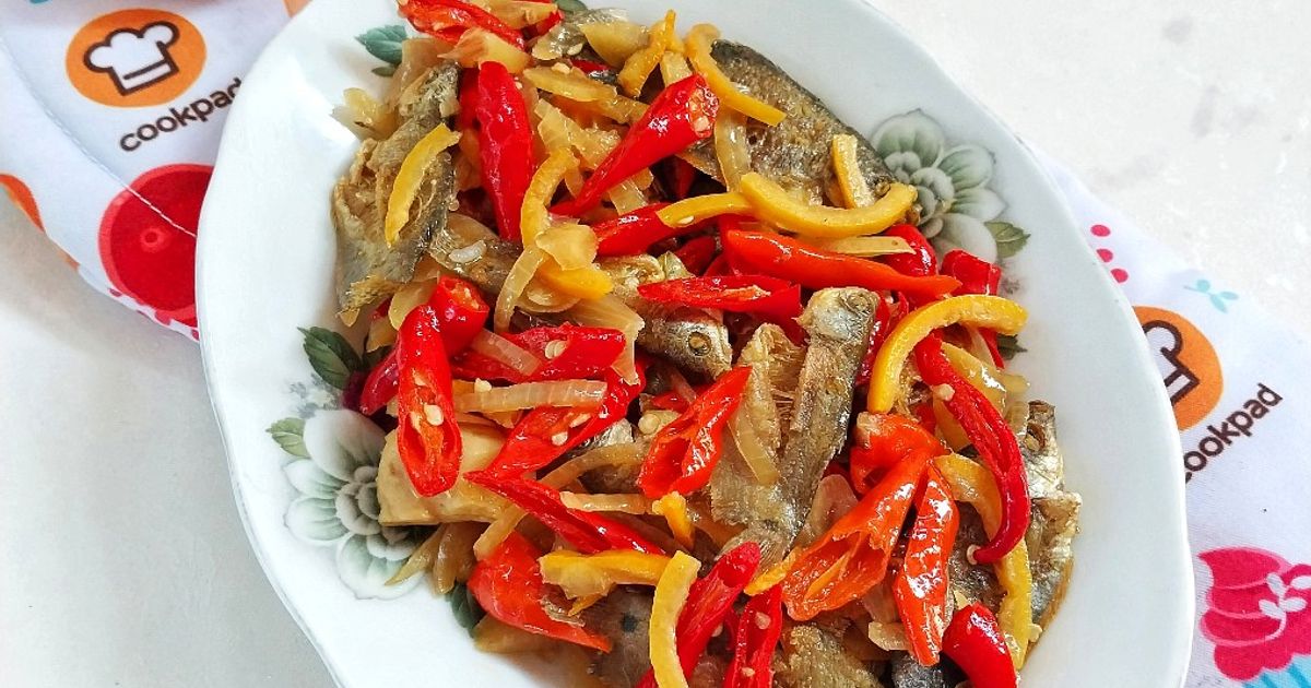 Resep Tumis Kulit Jeruk Lemon Dan Baby Ikan Sepat Pedas oleh Desriayu ...