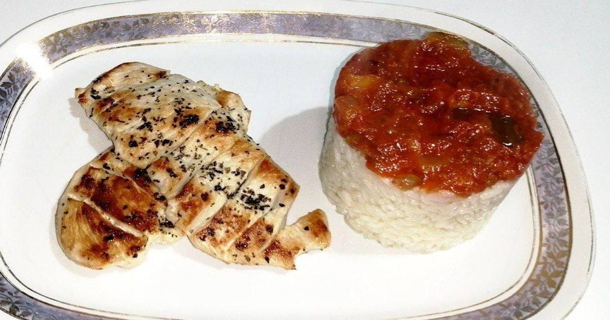 Pollo con pisto y arroz - 16 recetas caseras- Cookpad