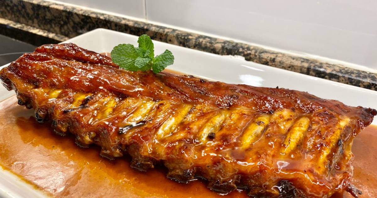 Costillar asado al “Pedro Ximénez” Receta de javilowin@gmail.com- Cookpad
