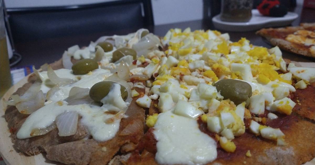 Pizza Integral 🍕 Receta de TamaraDiaz16- Cookpad