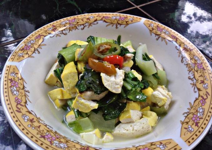 Resep Tumis Pakcoy Tahu oleh Dini Noerfalah - Cookpad
