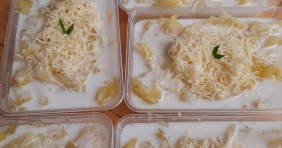 Resep Kolak Singkong Tabur Keju oleh Mam Rafly - Cookpad