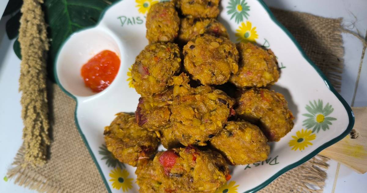 Resep perkedel tempe lezat & praktis: Cocok untuk lauk sehari-hari