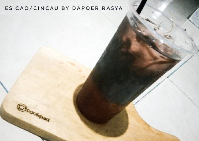 Resep Es Cao/Cincau oleh Dapoer Rasya - Cookpad