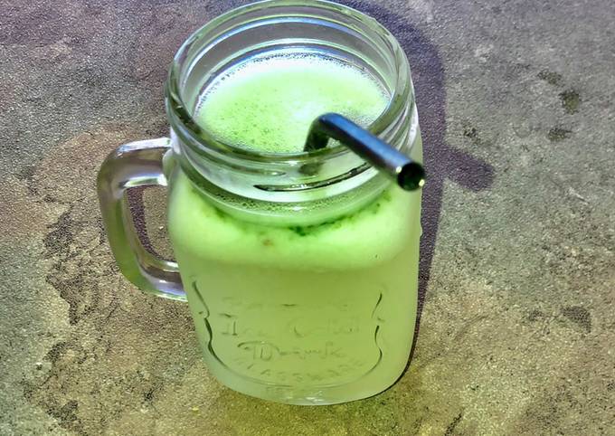 Limonada con menta y jengibre Receta de Patricia Quiroga Newbery- Cookpad