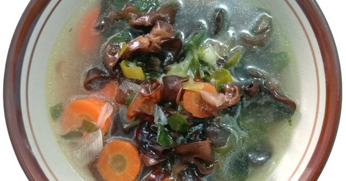 Resep Sup Jamur Kuping oleh DAPUR RAME - Cookpad