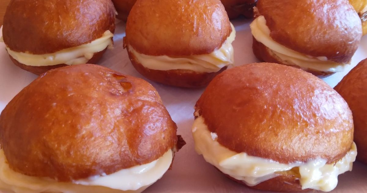 Bollos De Crema Receta de Chef. María Luisa Valdez- Cookpad