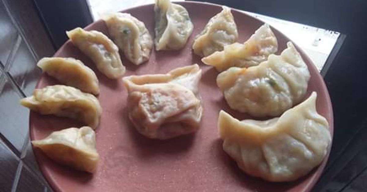 Maida Momos (Steamed Dumplings With All Purpose Flour) Recipe By Vihana ...