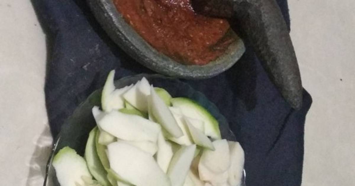 43 resep bumbu rujak kacang enak dan sederhana - Cookpad