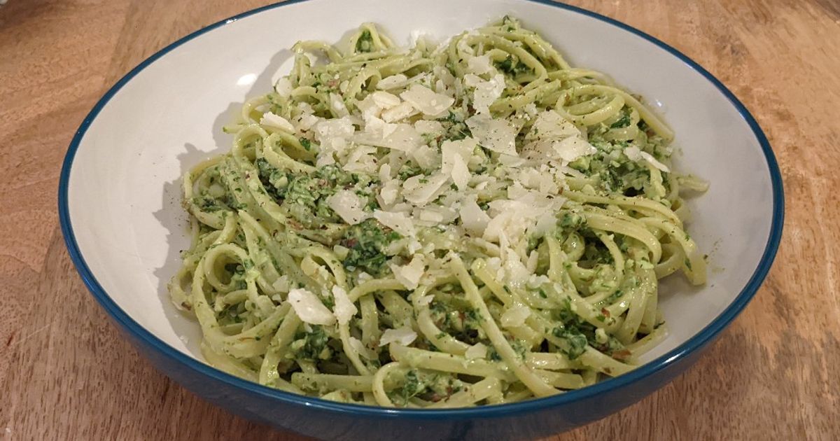 Wild Rocket Pasta Verde Recipe by Matthew J Williams - Cookpad