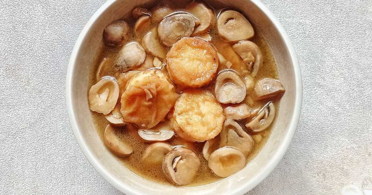 Resep tumis jamur merang dan tofu rumahan enak dan mudah - Cookpad