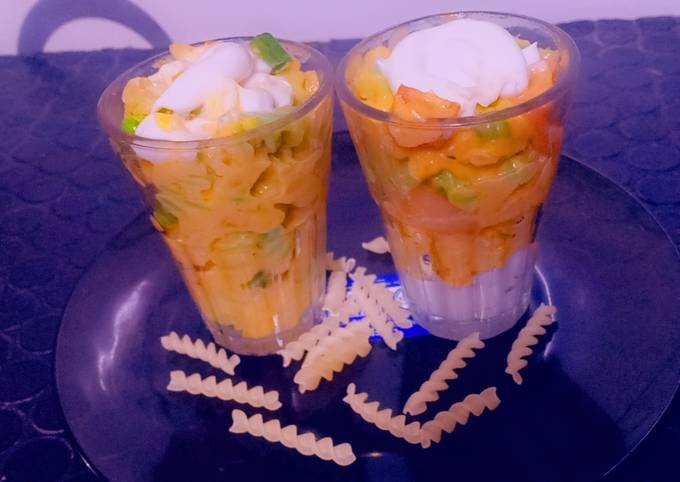 Pasta mayonnaise shots Recipe by Rupa Kodwani - Cookpad