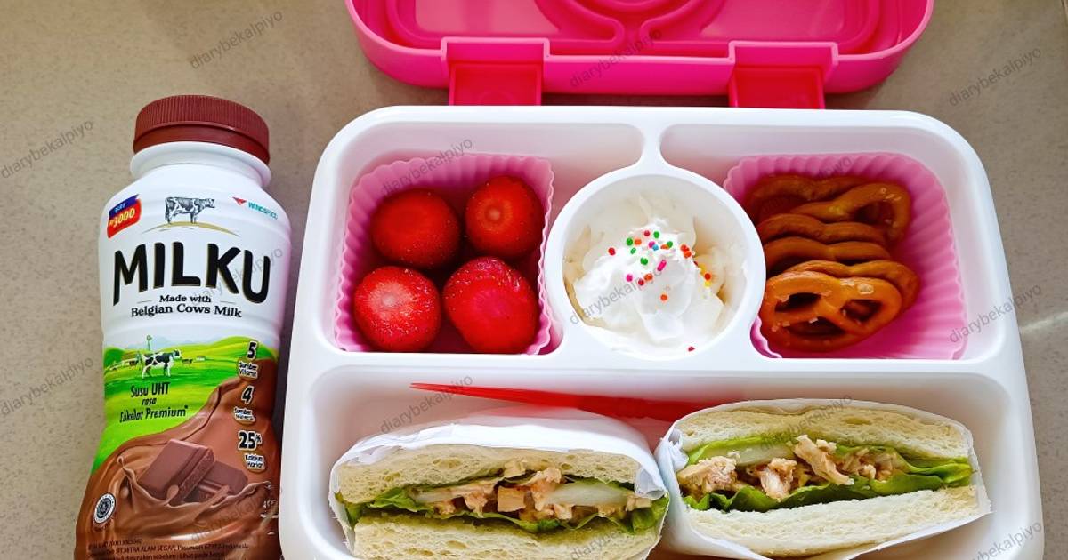 Resep #2 Bekal anak (chicken sandwich) oleh fannyfeo - Cookpad