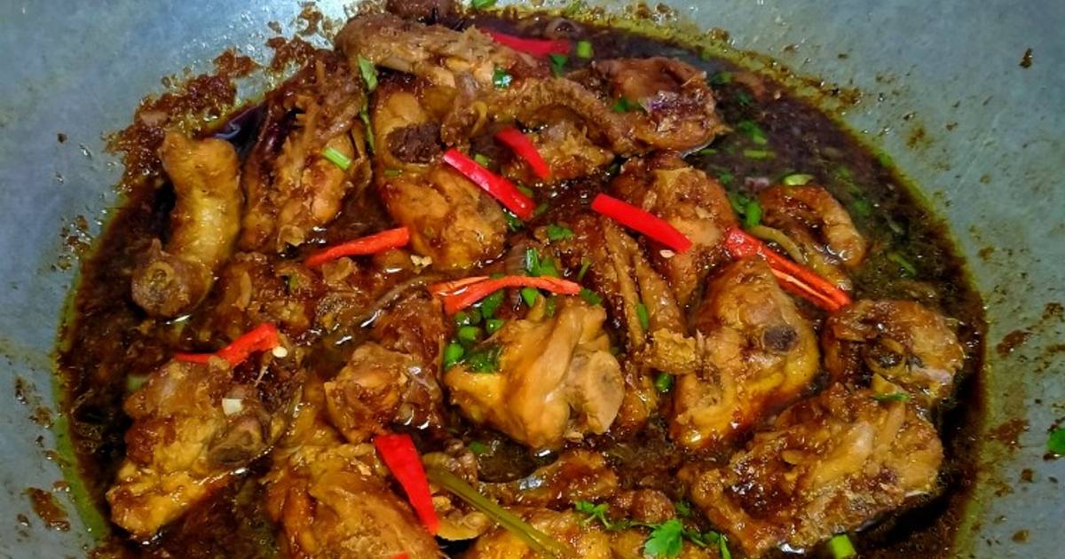 Resipi Ayam Masak Kicap oleh shazrina - Cookpad