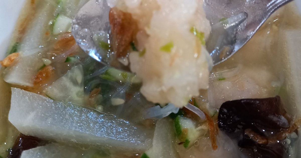 Resep Tekwan Udang Khas Palembang oleh Desfita_MamiCay - Cookpad