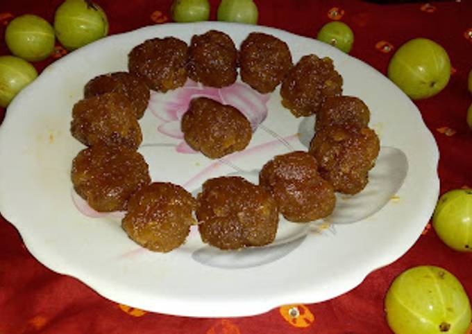 Amla ladoo Recipe by Mukti Sahay - Cookpad
