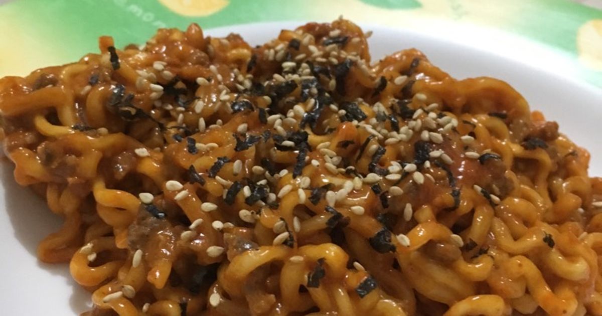 Resep Samyang Carbonara oleh Jessica Young - Cookpad