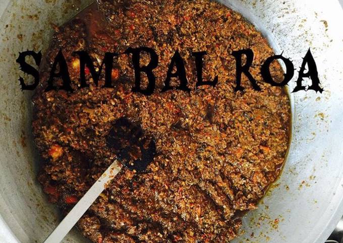 Resep Sambal Roa oleh icky datau - Cookpad