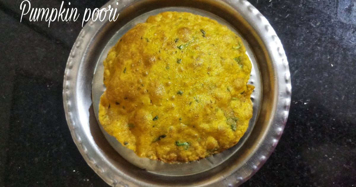 Pumpkin Poori மஞ்சள் பூசணி பூரி (Manjal Poosani Poori Recipe In Tamil ...