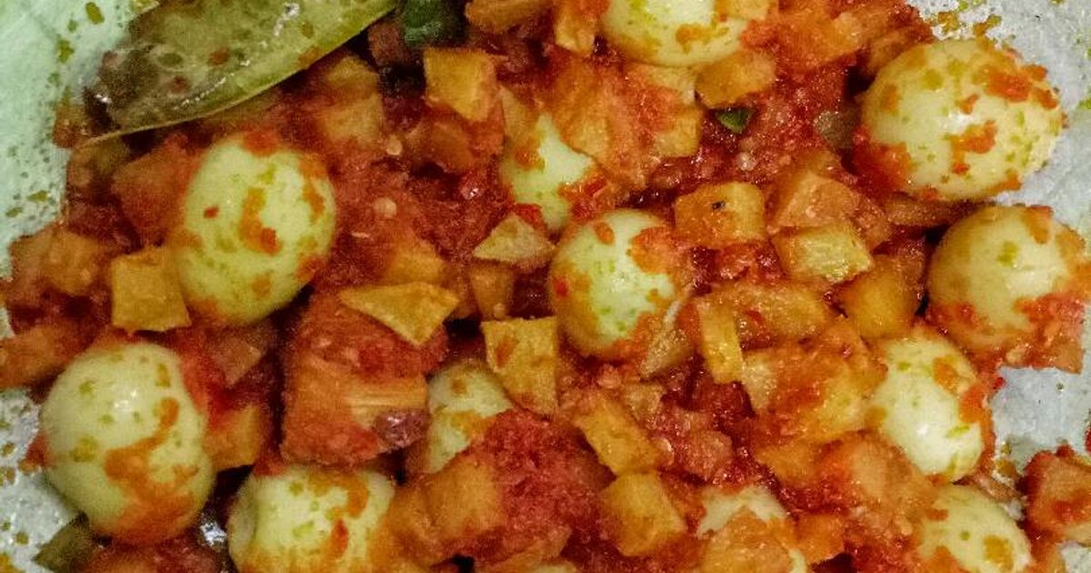 Resep Sambal Goreng Kentang Telur Puyuh oleh maya - Cookpad