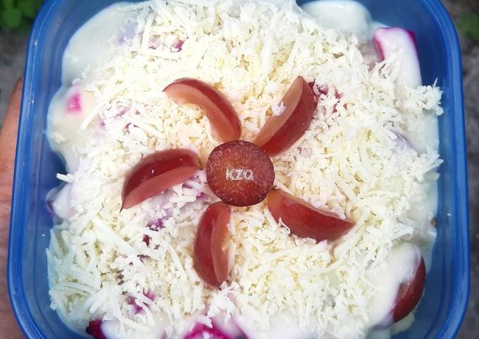 Resep Saus salad buah ekonomis oleh mama_keizeeqyu - Cookpad