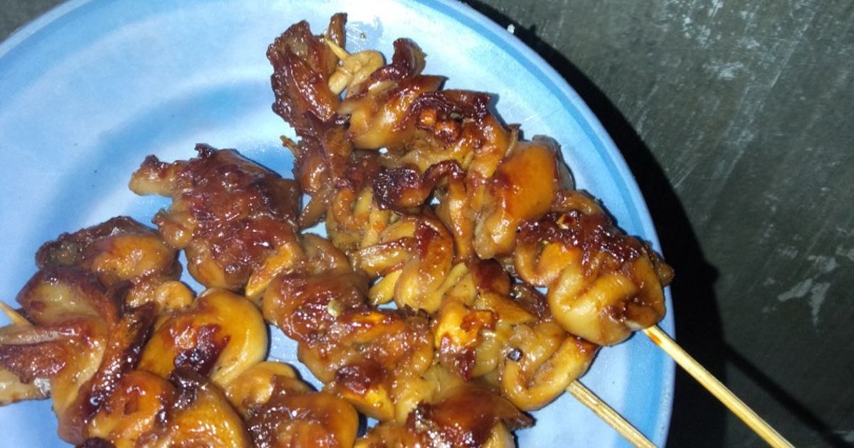 Resep Sate Jamur Simpel oleh windikardila - Cookpad