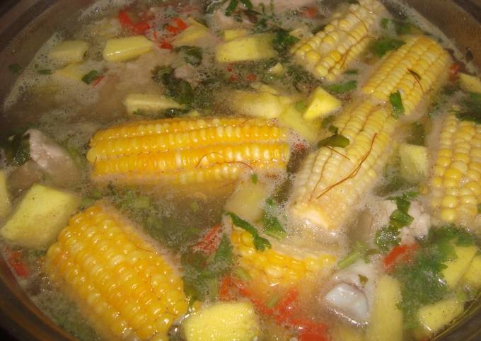 Sopa De Maíz Sopa De Maiz (Mexican Corn Soup) | Peak To Plate
