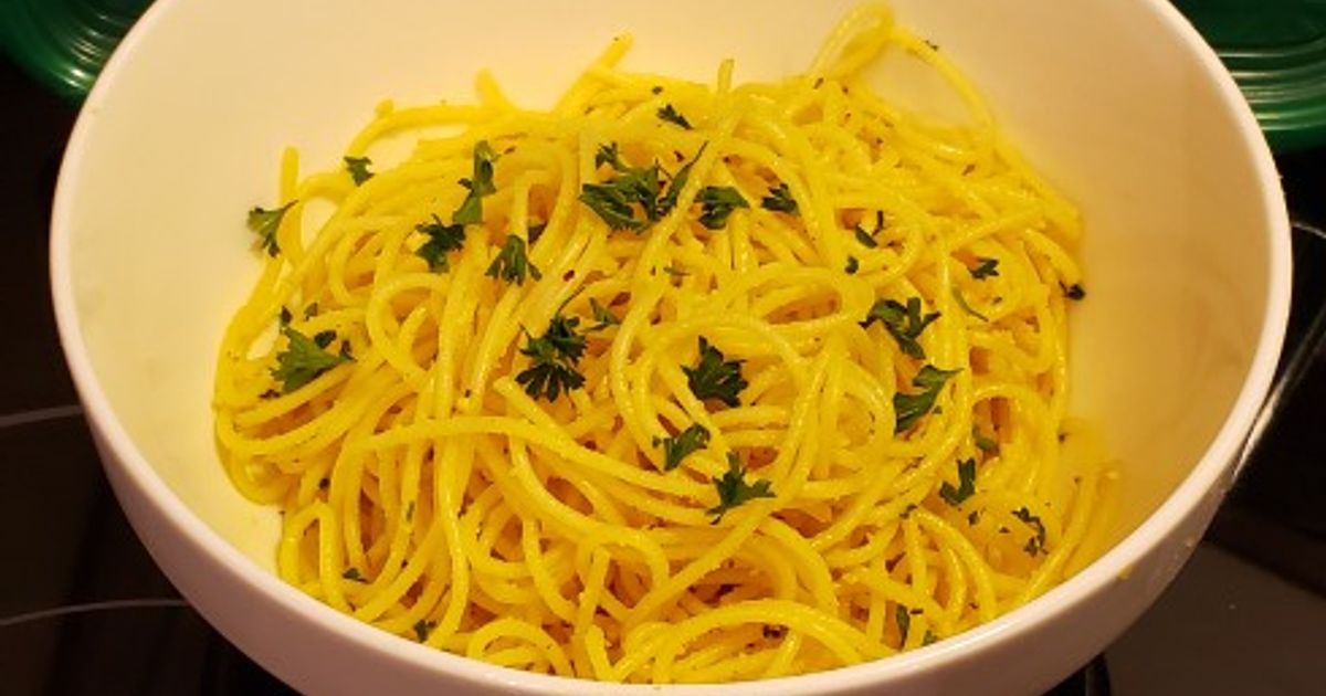 Lemon/Garlic/Thyme Pasta Recipe by Donna Caldarella - Cookpad