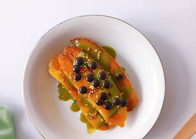 Resep Pisang Bakar Matcha oleh Nay's Kitchen - Cookpad