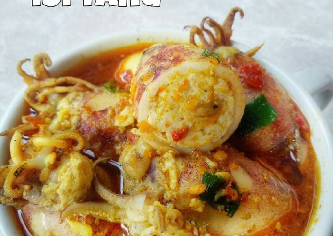 Resep Gulai cumi isi tahu oleh Tutihryt - Cookpad