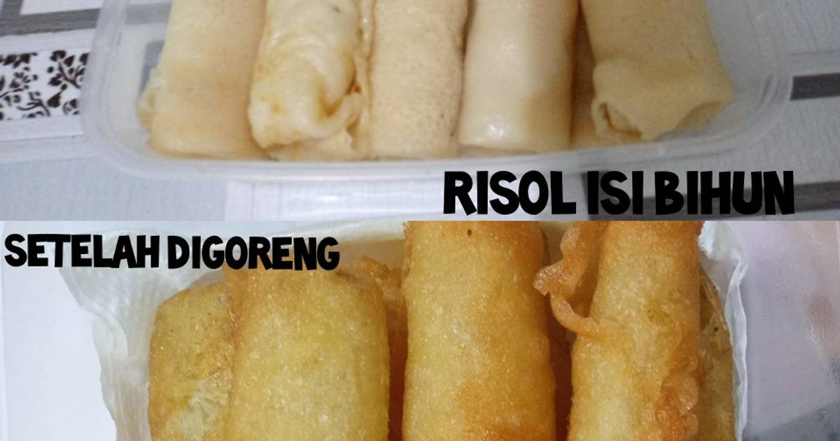 Resep Risol isi bihun abang gorengan oleh Pepi Yanthi - Cookpad