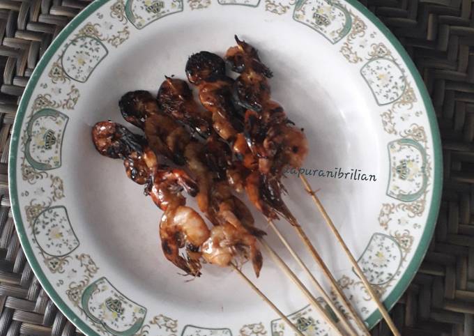 Resep Sate udang madu oleh Ani Brilian - Cookpad