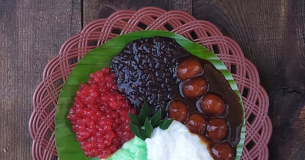 Resep Bubur Srintil Campur oleh Risa Januarti - Cookpad