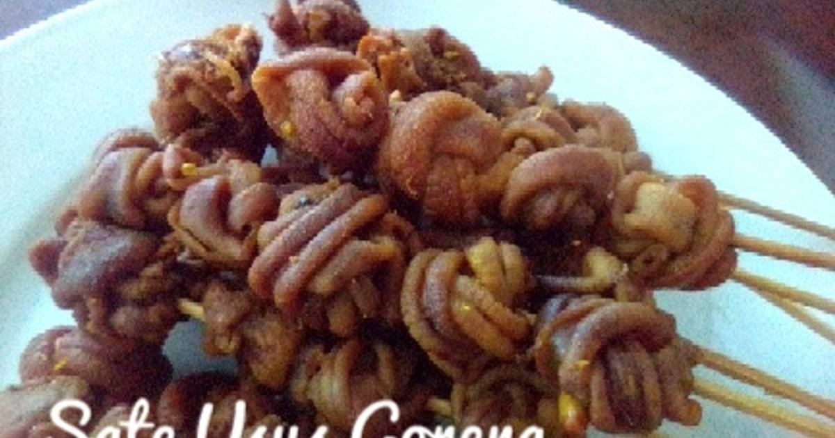 15 resep sate usus goreng enak dan sederhana - Cookpad