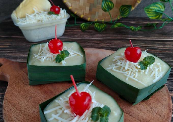 Resep Ketan Durian Lumer oleh Desi - Cookpad