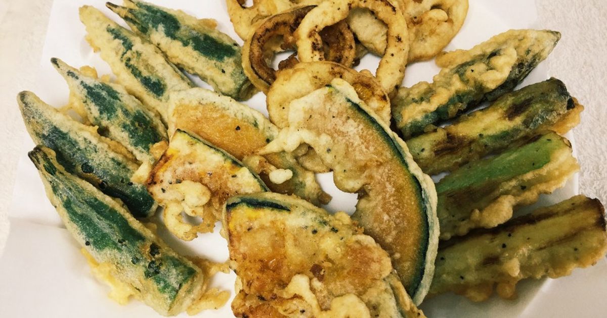 Assorted Vegetable Tempura (Five Kinds) Recipe By Yomuin