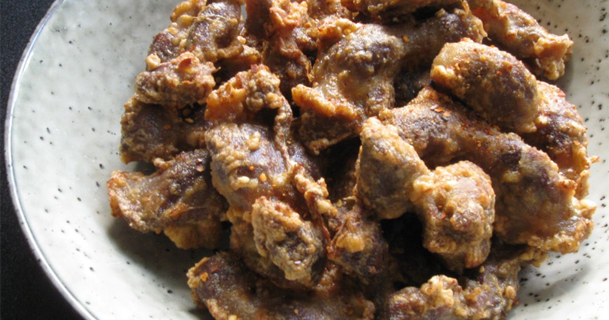 ‘Kara Age’ Fried Chicken Gizzards Recipe by Hiroko Liston - Cookpad