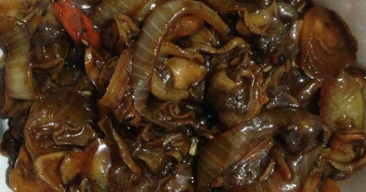 Resep Kerang Lada Hitam oleh Nyah Pincuk - Cookpad