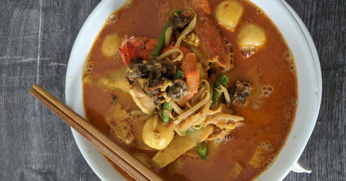 Resipi Mee Kari Ala Nyonya / Penang Curry Noodle oleh Dapur Chef Husnil ...
