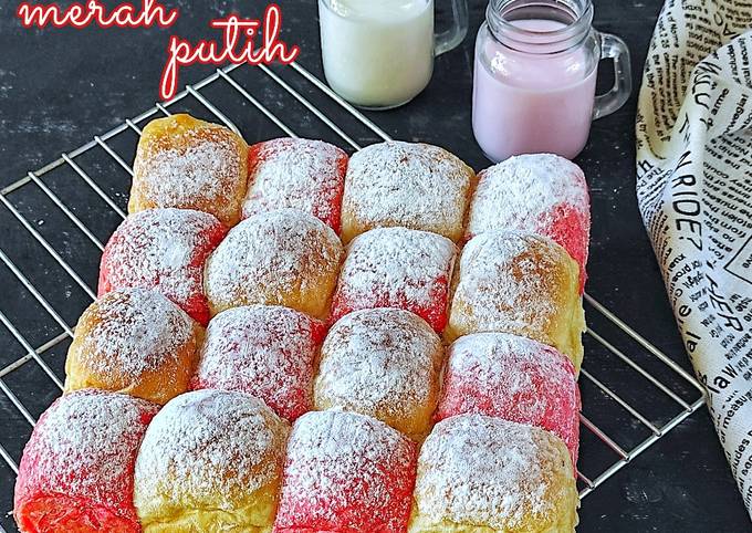 Resep Soft Bun Merah Putih / Japanese Milk Bread oleh Rachma Nita - Cookpad