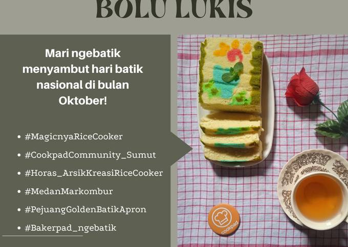 Resep 33 BA. Bolu Lukis / Bolu Batik oleh Shafira Dwi Annisa - Cookpad