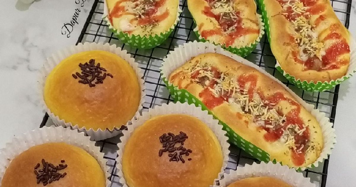Resep Roti Meses & Roti Sosis Super Lembut oleh Dapur Dien - Cookpad