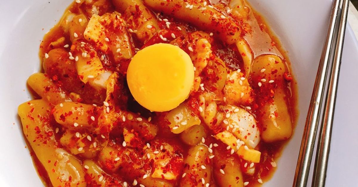 Resep topokki ketan putih rumahan enak dan mudah - Cookpad