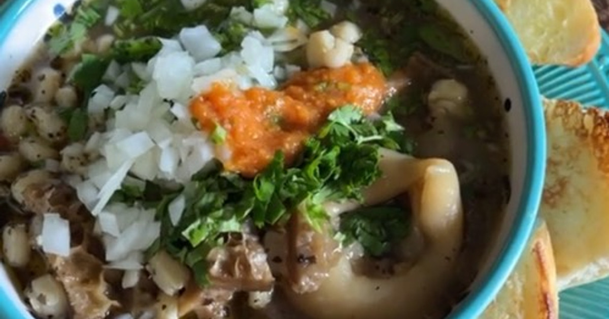 Menudo Blanco Estilo Sinaloa A Mi Estilo Y Sabor Receta de Dante Lopez ...